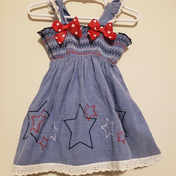 Good Lad | Dresses | Good Lad 8 Month Patriotic Smocked Dress | Poshmark